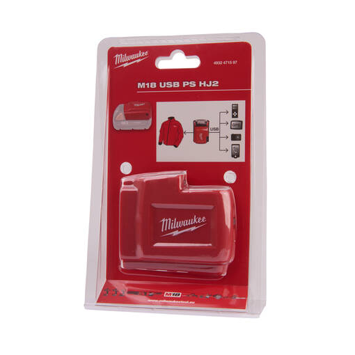 MILWAUKEE M18 USB ADAPTERI - Kinex - Kiinnike Expertit verkkokauppa